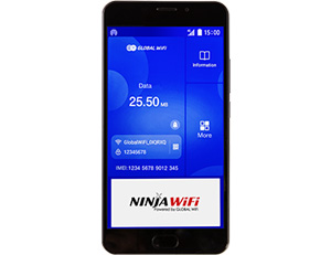 提供短期租賃日本國內WiFi的NINJA WiFi